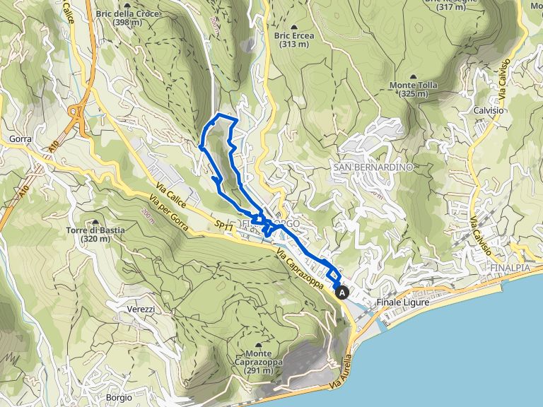 Finalborgo Entdeckungstour | hike | Komoot